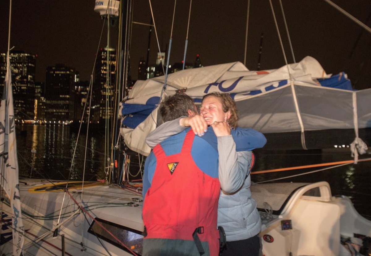 Glückwunsch: Anna-Maria Renken vollendet die Transat Bakerly ...